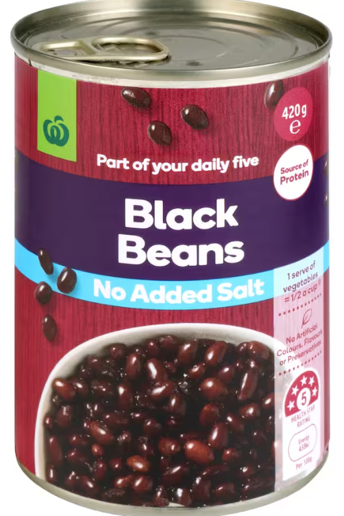 Black Beans 420g – The Foodbank Project