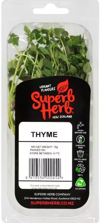 Sprig Thyme 15g – The Foodbank Project