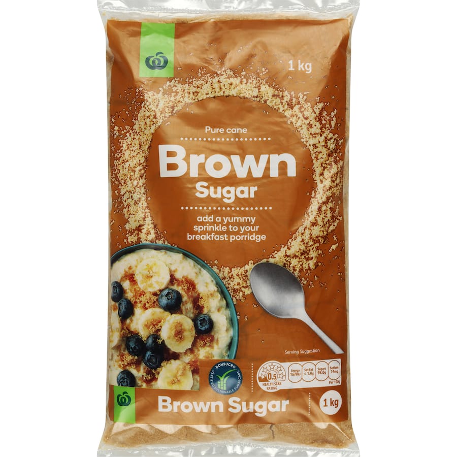 Brown Sugar 1kg – The Foodbank Project