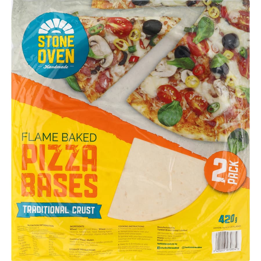 Pizza Base 2 Pack – The Foodbank Project