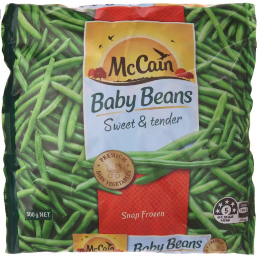 Frozen Baby Green Beans – The Foodbank Project