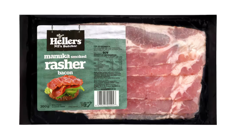 Bacon Rashers 200g – The Foodbank Project
