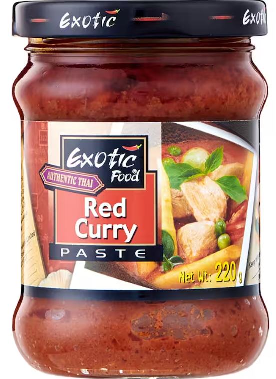 Red Curry Paste (220g) – The Foodbank Project